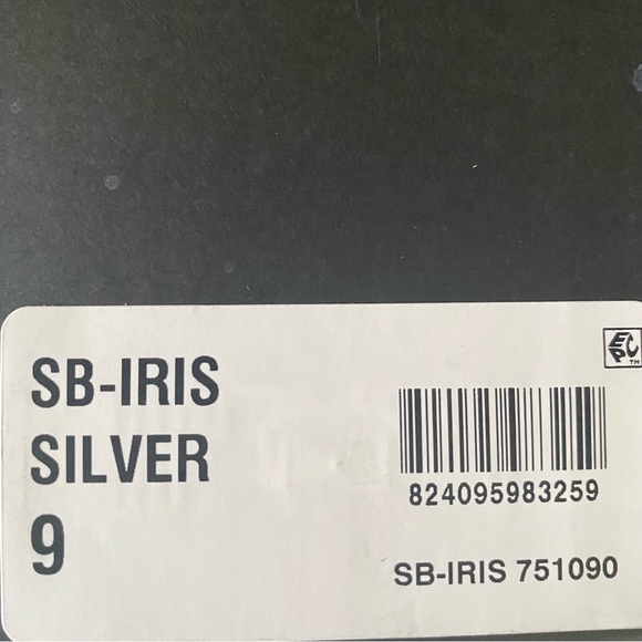 Betsey Johnson | Shoes | Betsey Johnson Iris Silver Rhinestone Ankle Strap Stiletto Heels Pumps ...